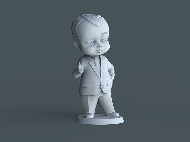 Boss Baby 3D print model 2 3D model 3D printable | CGTrader