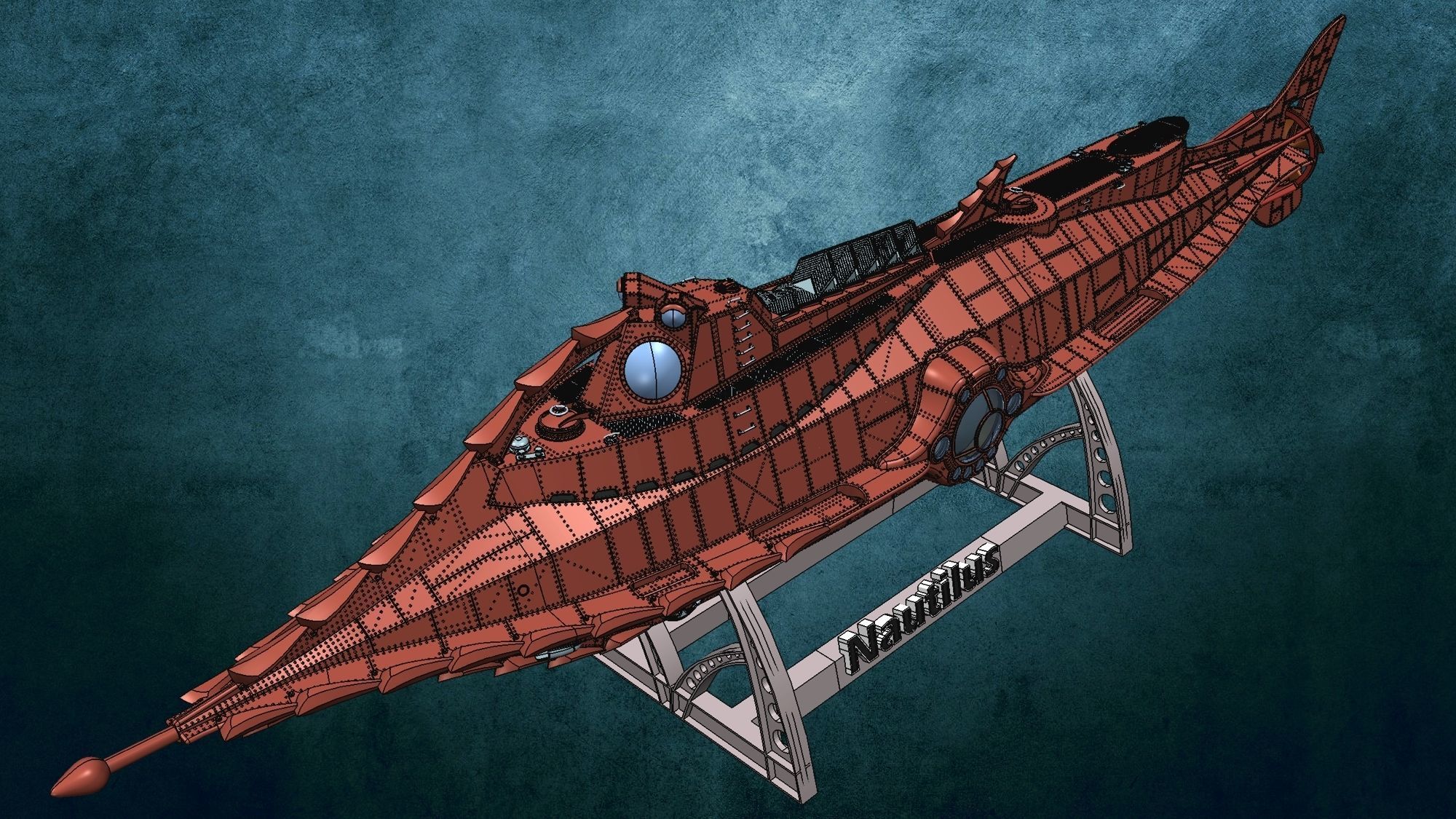 Nautilus detailed 3D model 3D printable | CGTrader