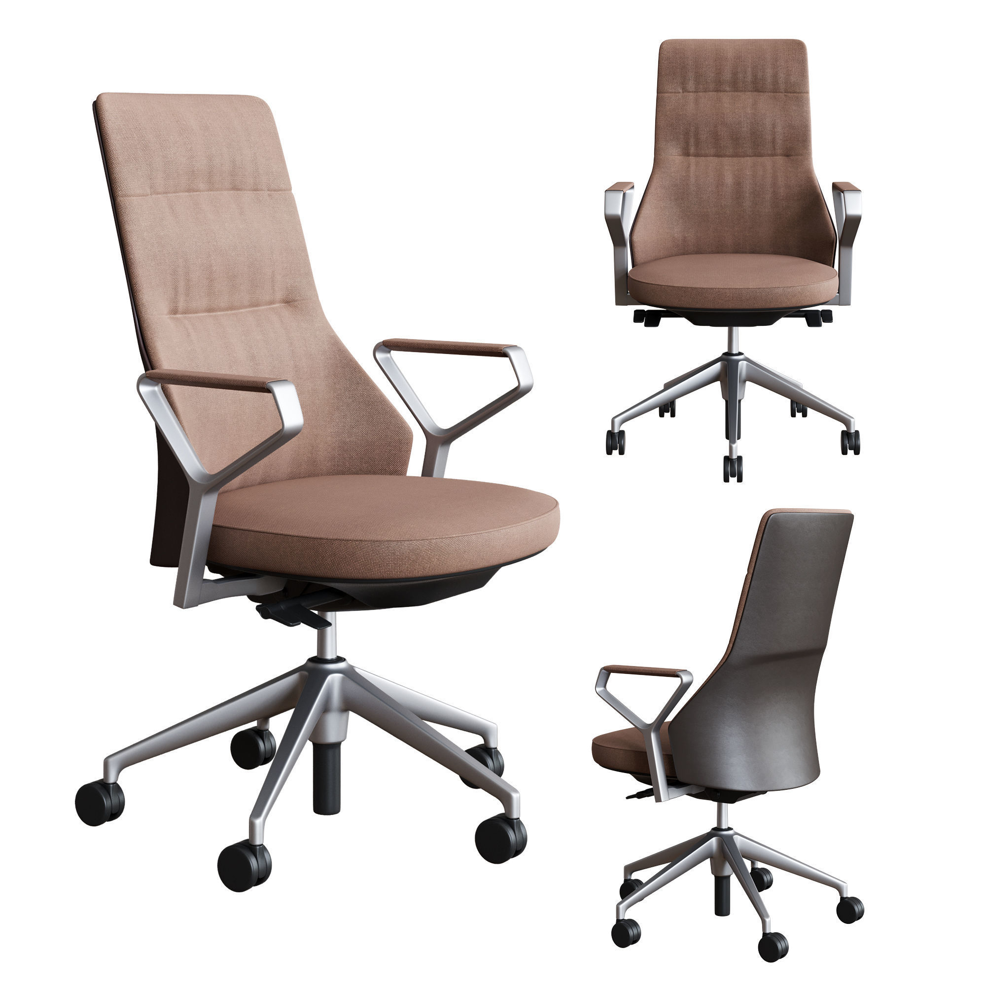 Coalesse - Massaud Conference Seating Set2 3D model | CGTrader