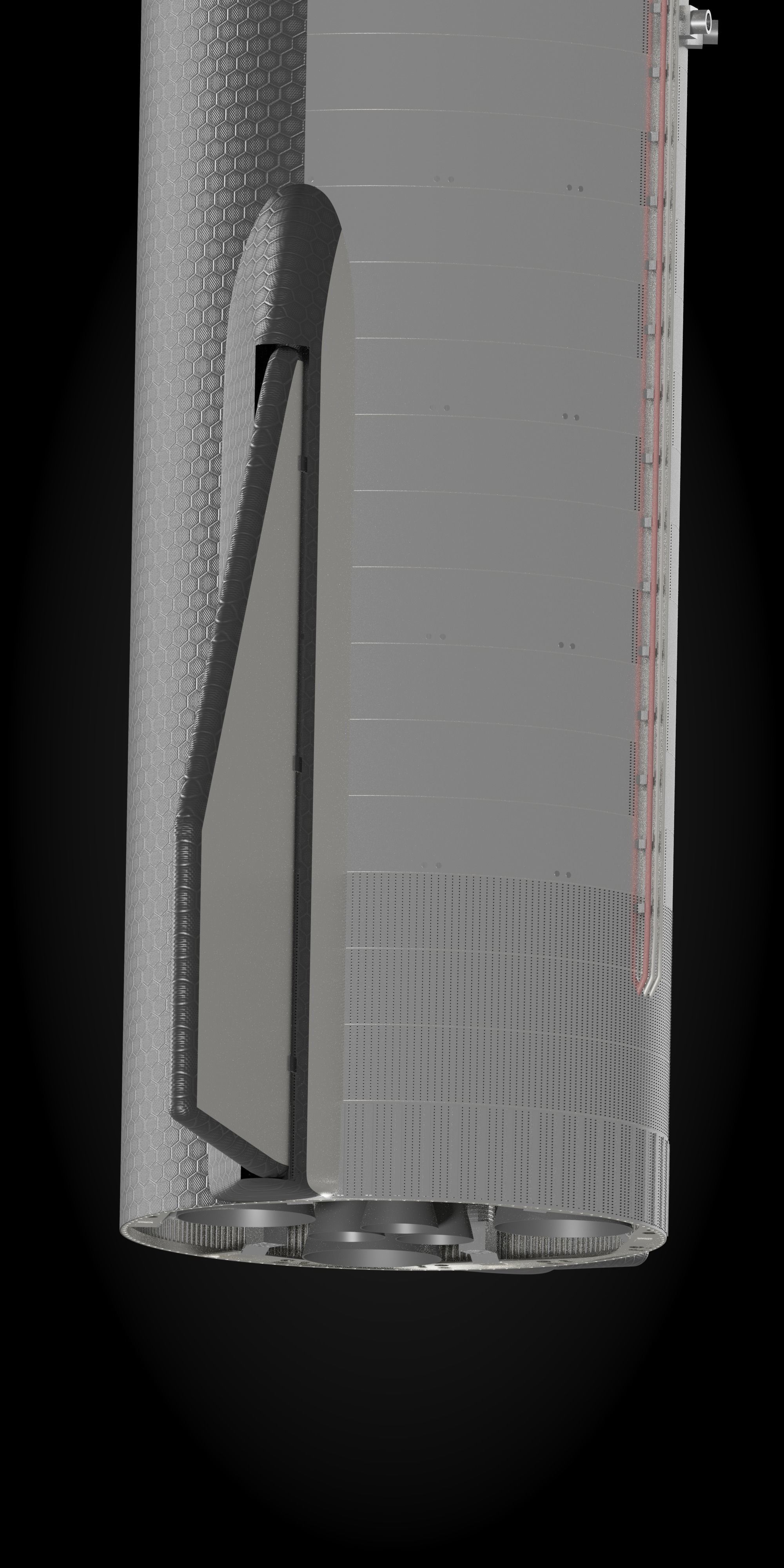 SpaceX Starship rocket 3D model | CGTrader