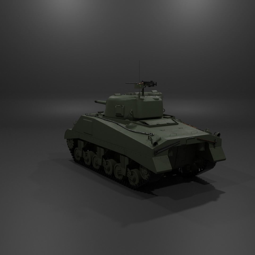 Sherman Pack free 3D model | CGTrader