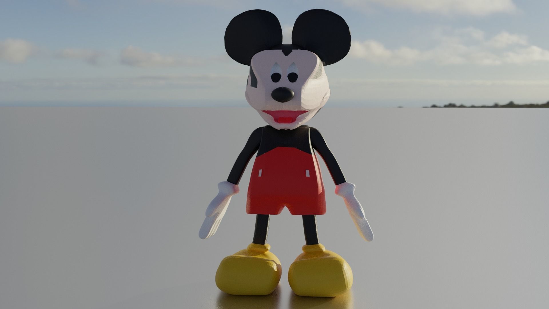 Micky Mouse free VR / AR / low-poly 3D model | CGTrader