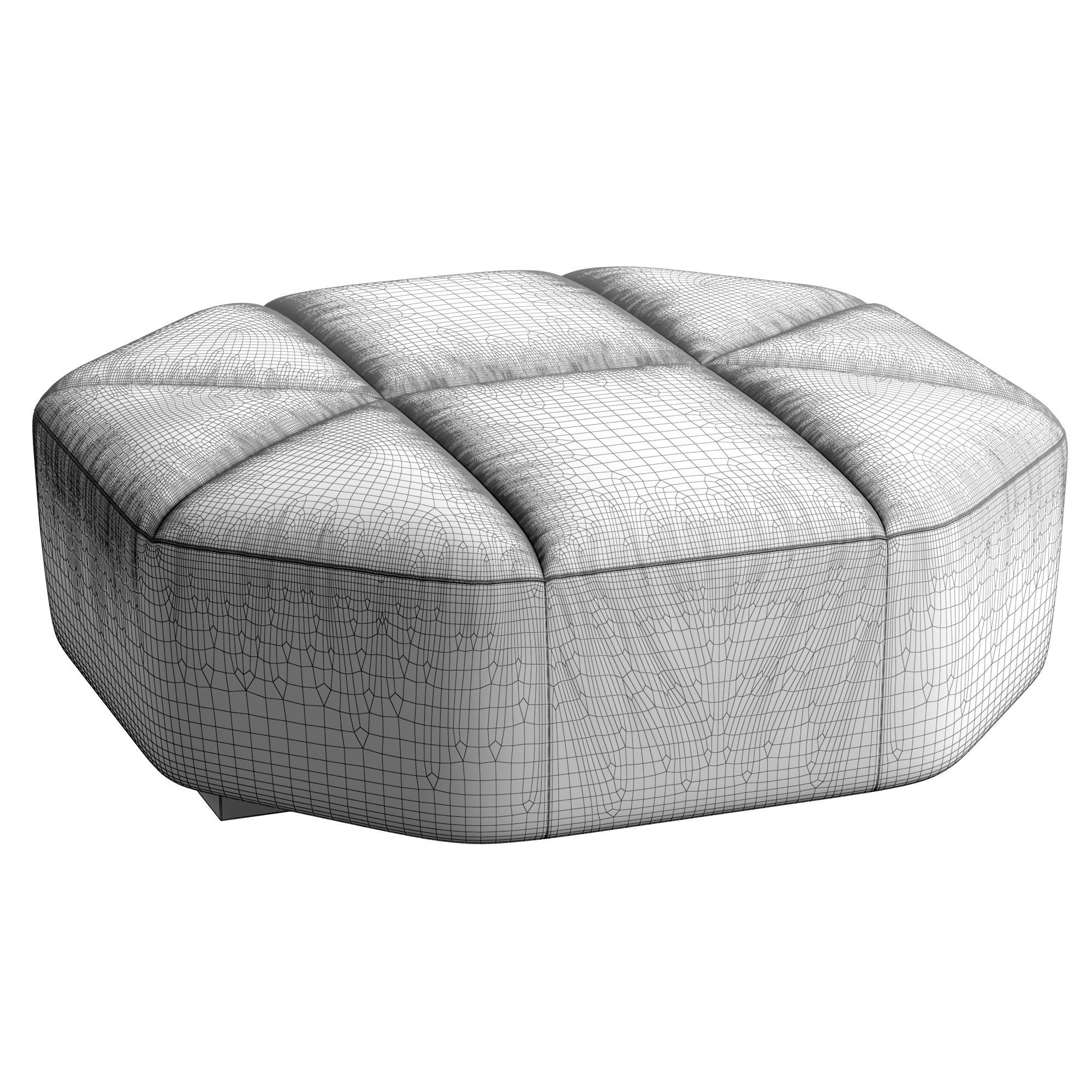 Pouf Gallotti Radice CLOUD Design by Massimo Castagna 3D model | CGTrader