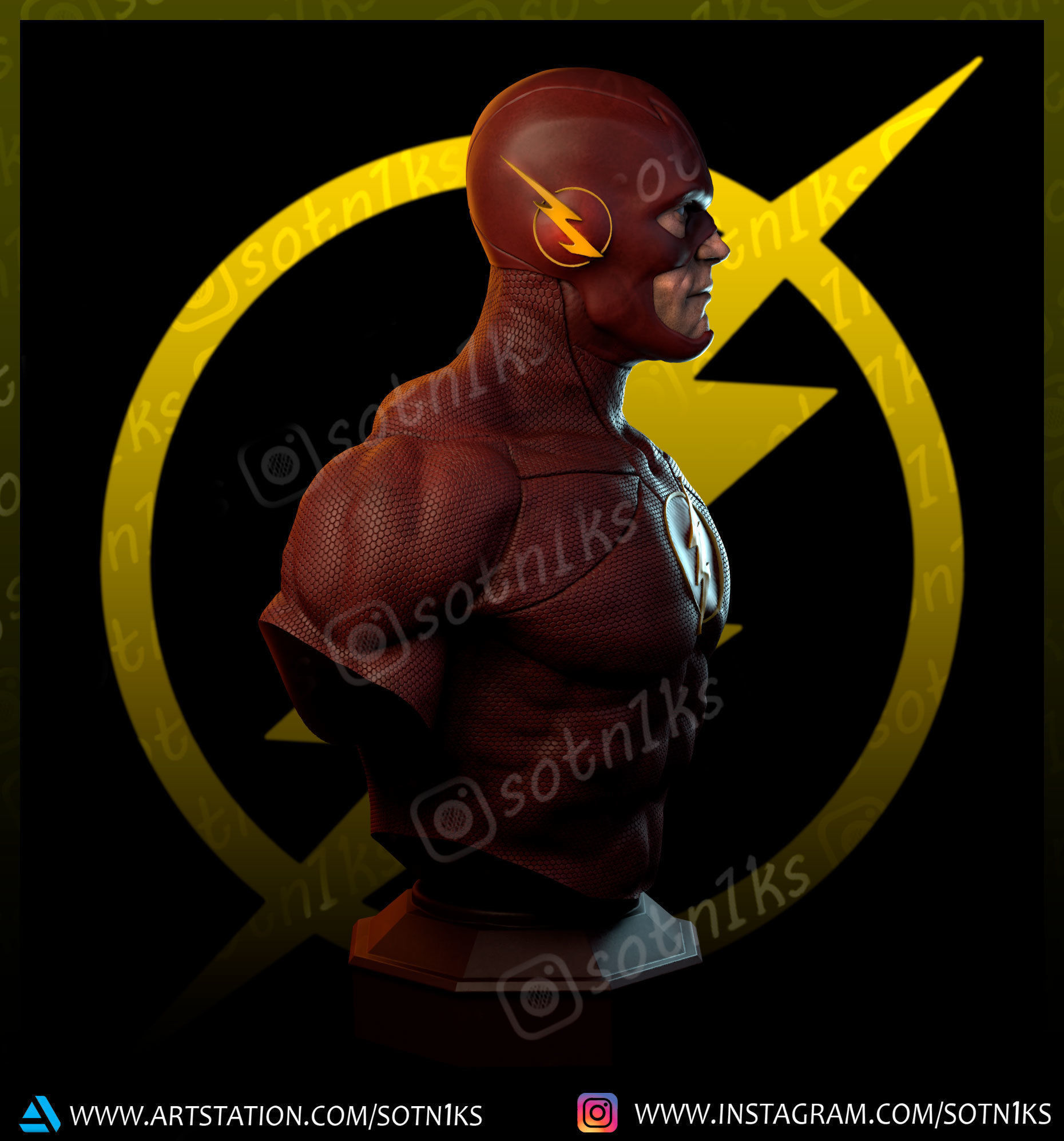 Flash 3D model 3D printable | CGTrader