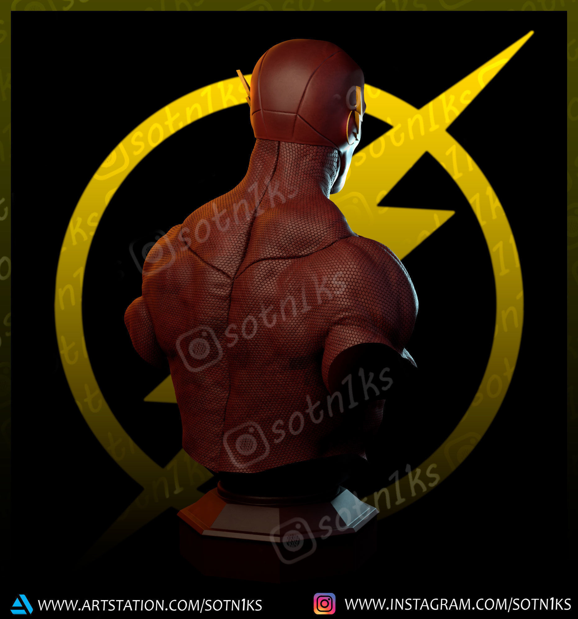 Flash 3D model 3D printable | CGTrader