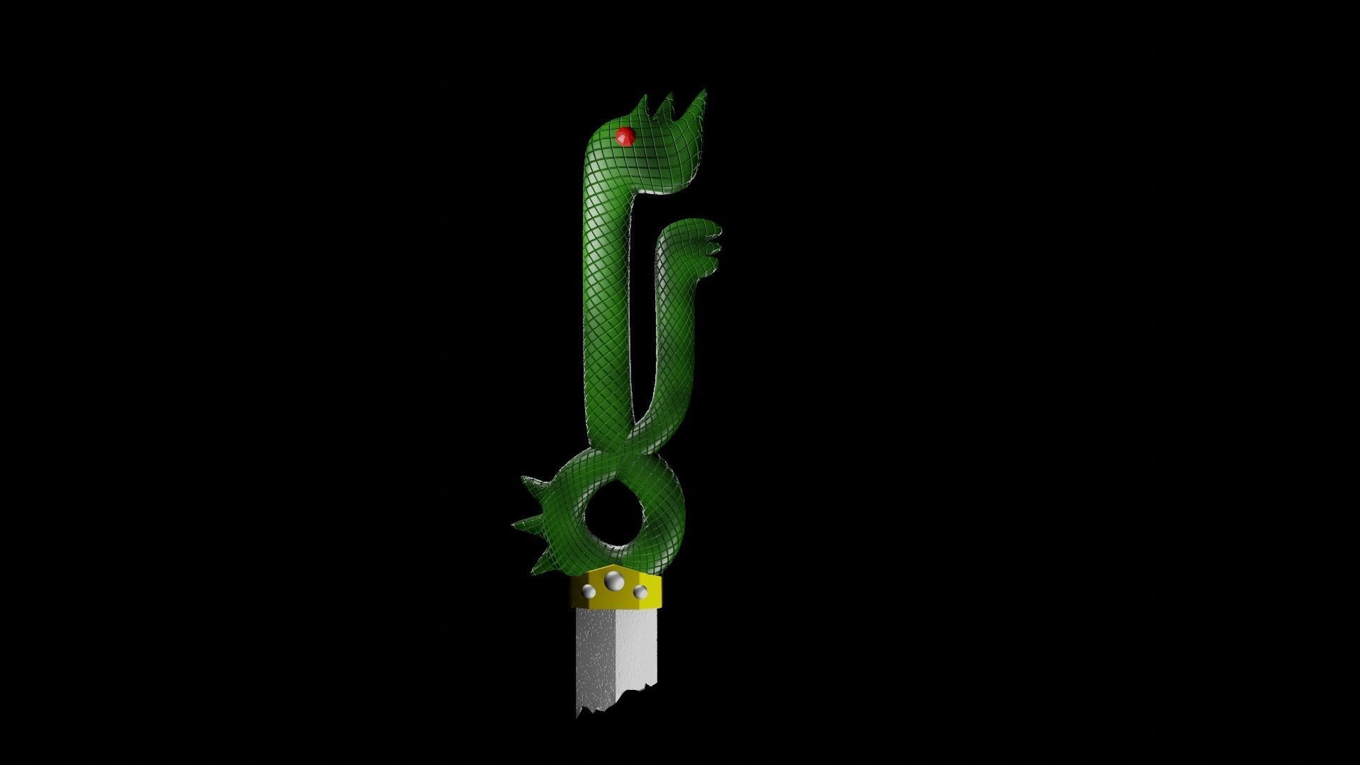 3D model dragon handler seven deadly sins VR / AR / low-poly | CGTrader