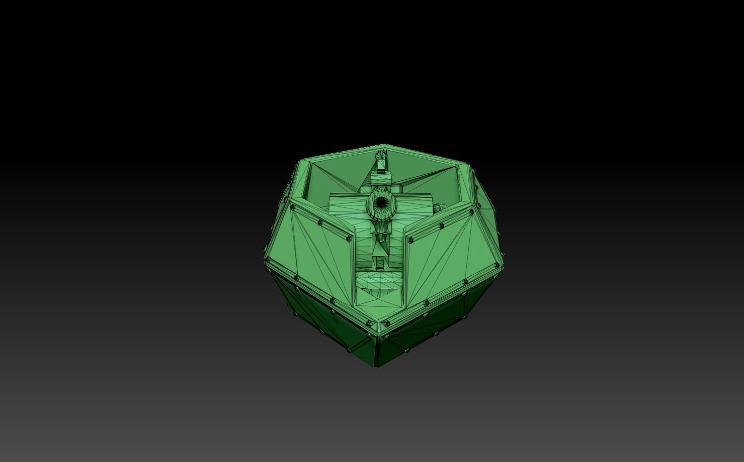 AA Gun Pillbox Turret 3D model 3D printable | CGTrader