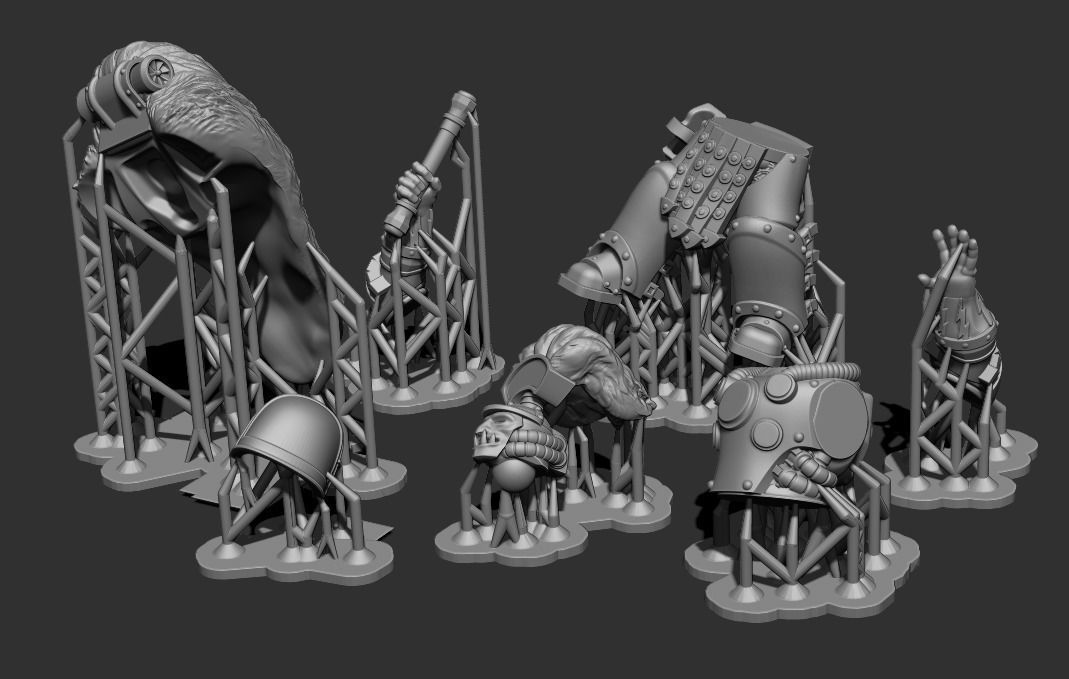 Tempest Legion - Champion 3D model 3D printable | CGTrader