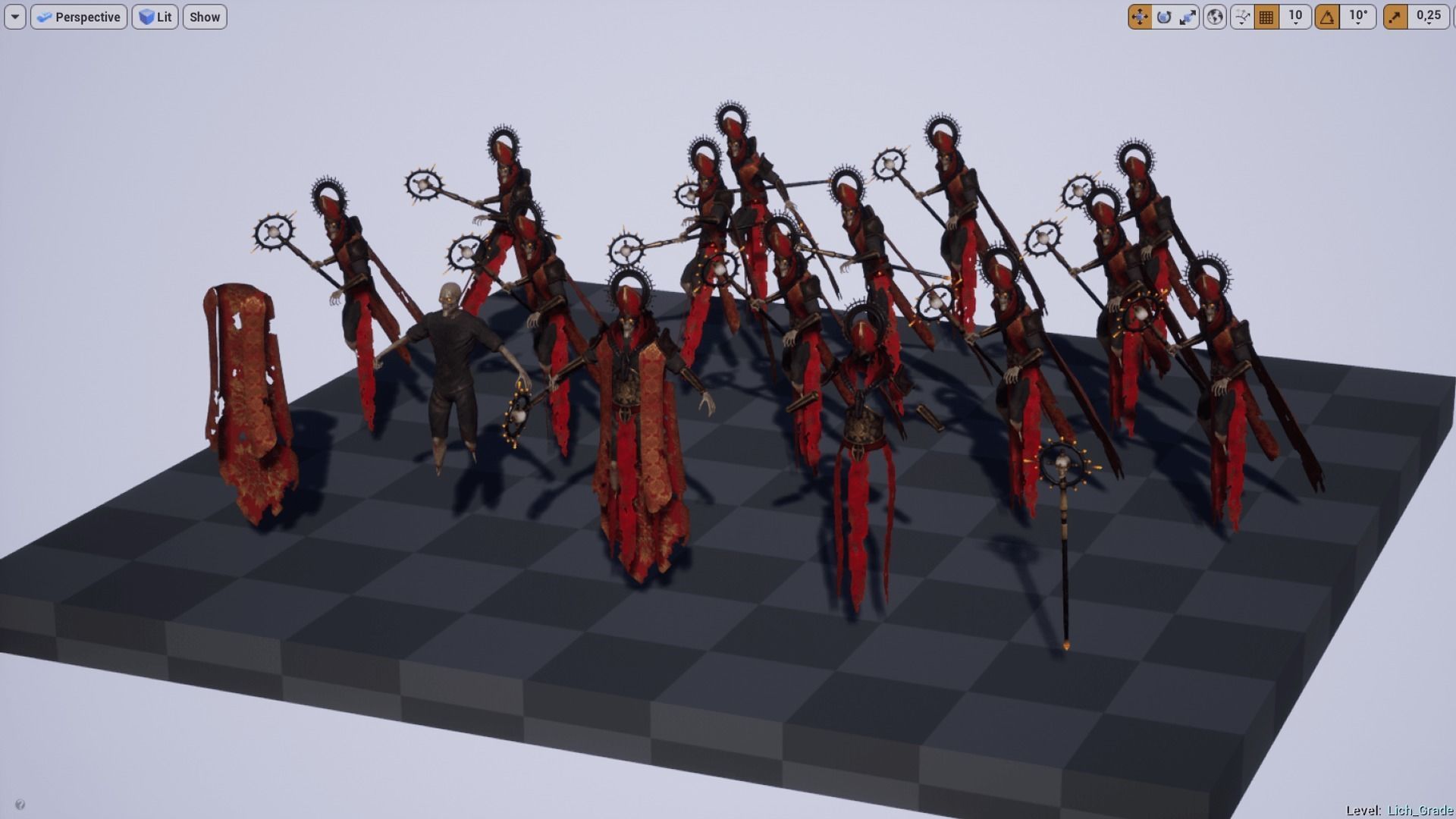 3D model Lich Grade 2 VR / AR / low-poly | CGTrader