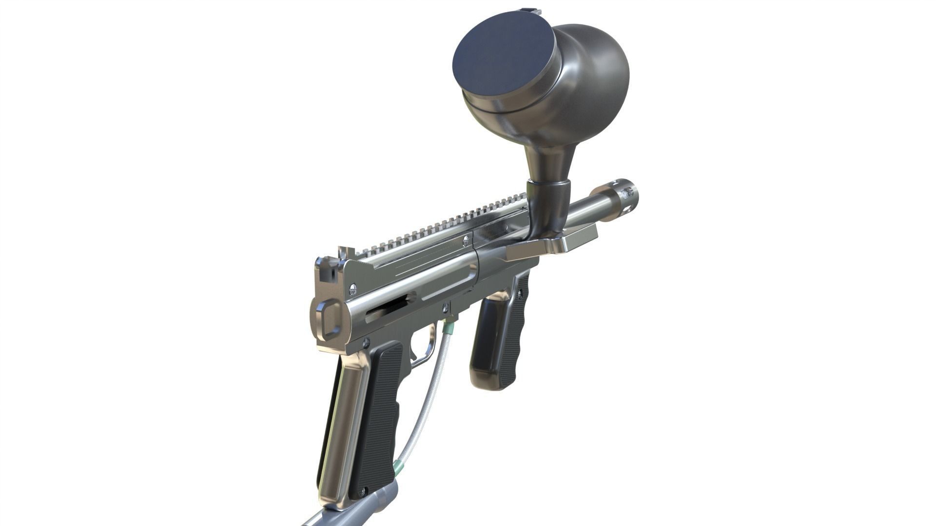 Paintball gun 3D model | CGTrader