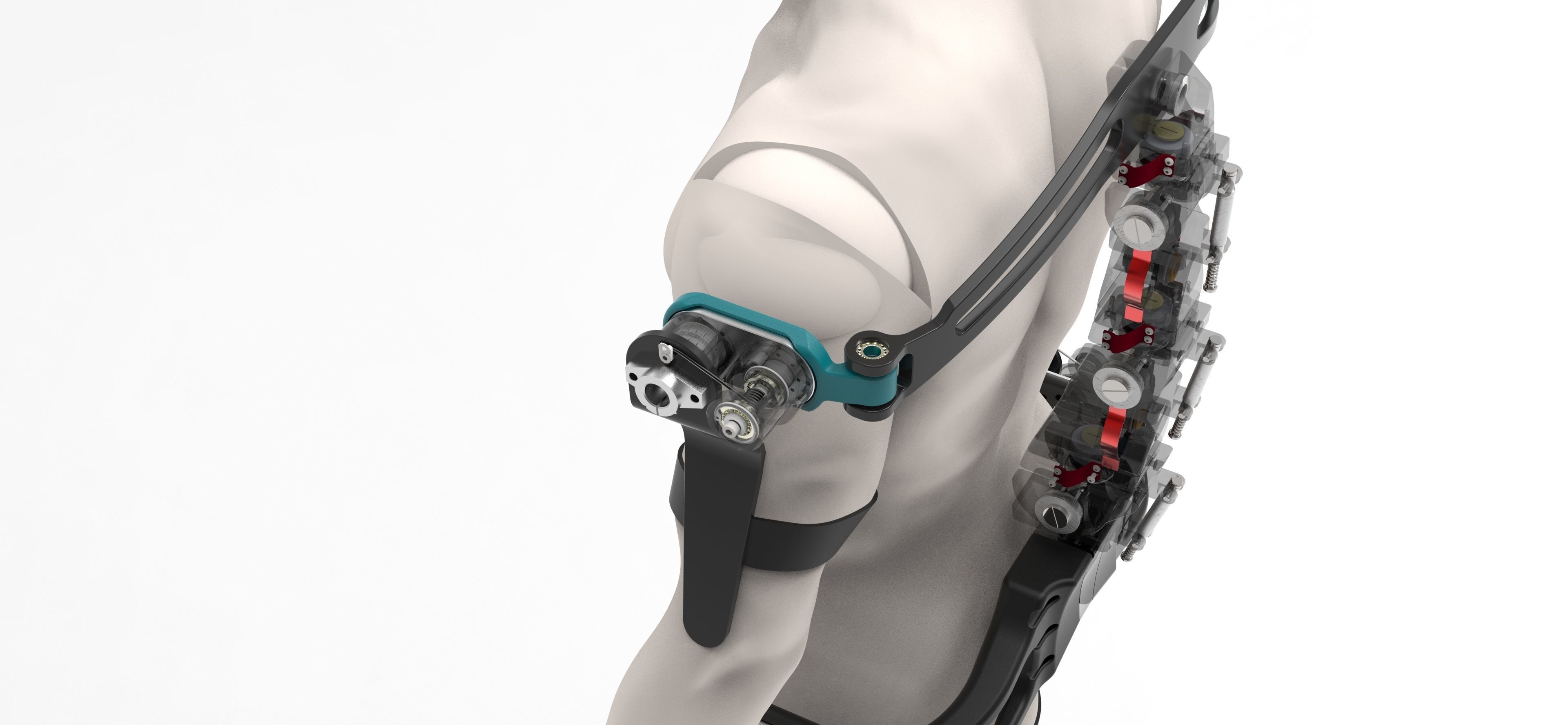 Mechanical assisted exoskeleton device 3D model | CGTrader