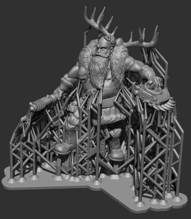 Christmas 2020 - Old King Swol free 3D model 3D printable | CGTrader