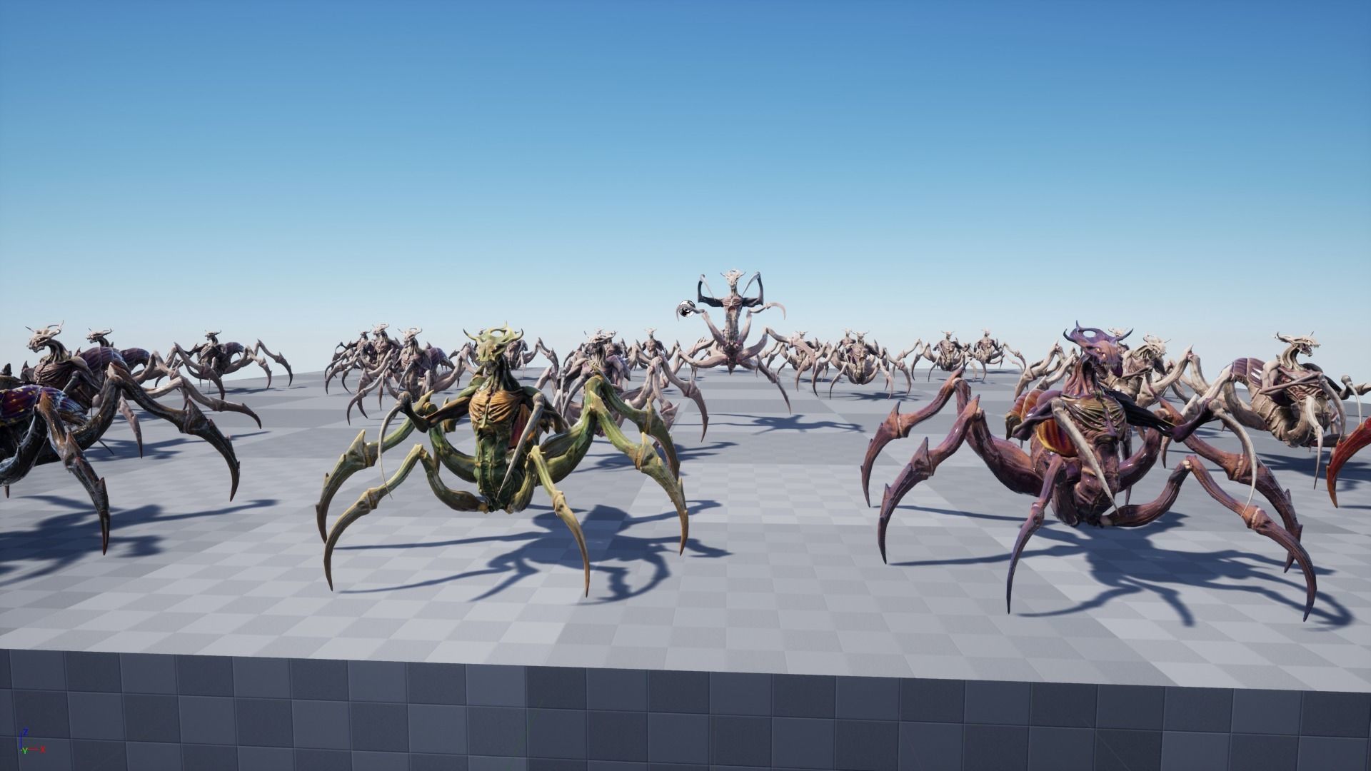 3D model Alien Spider VR / AR / low-poly animated | CGTrader