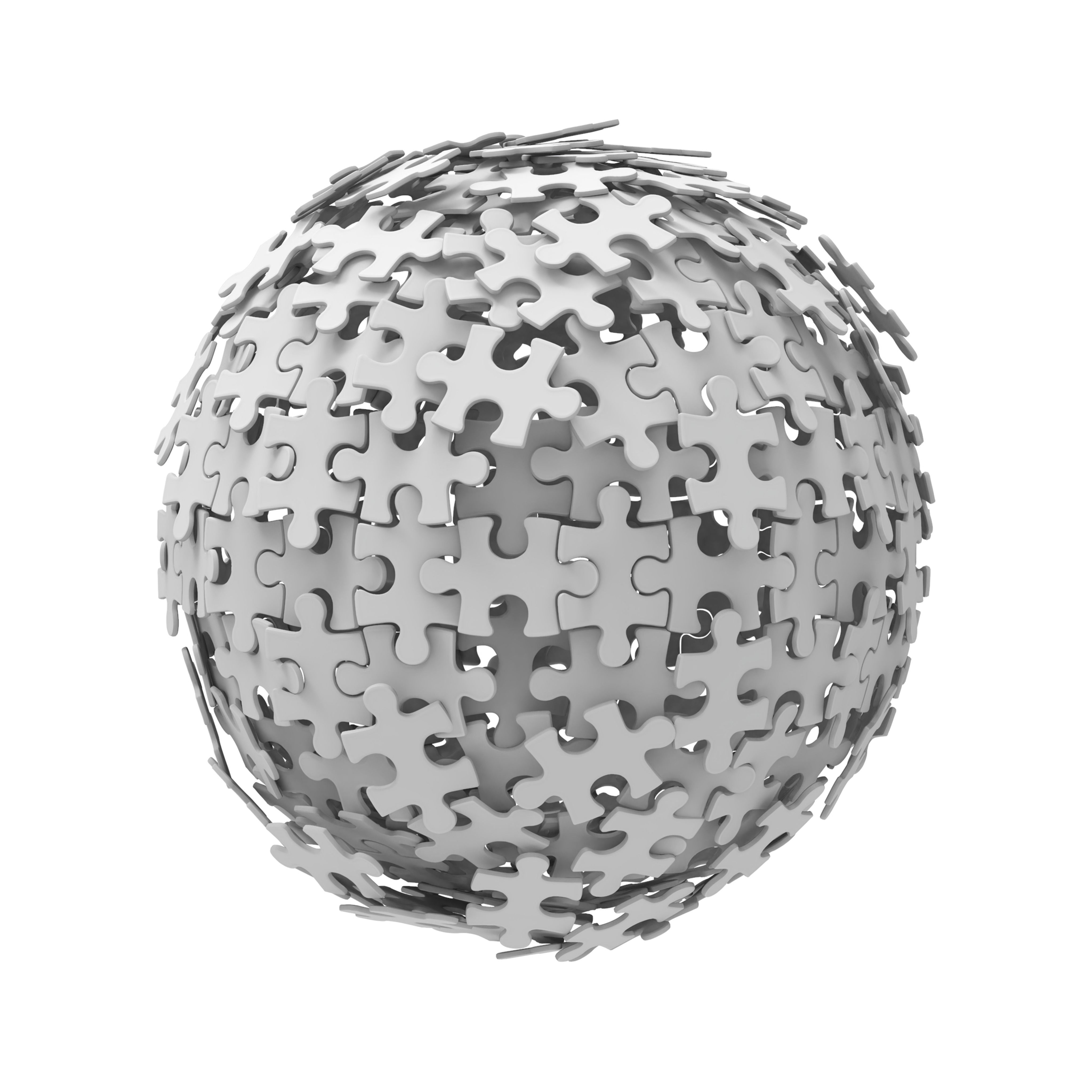 Puzzle Sphere 3D model | CGTrader