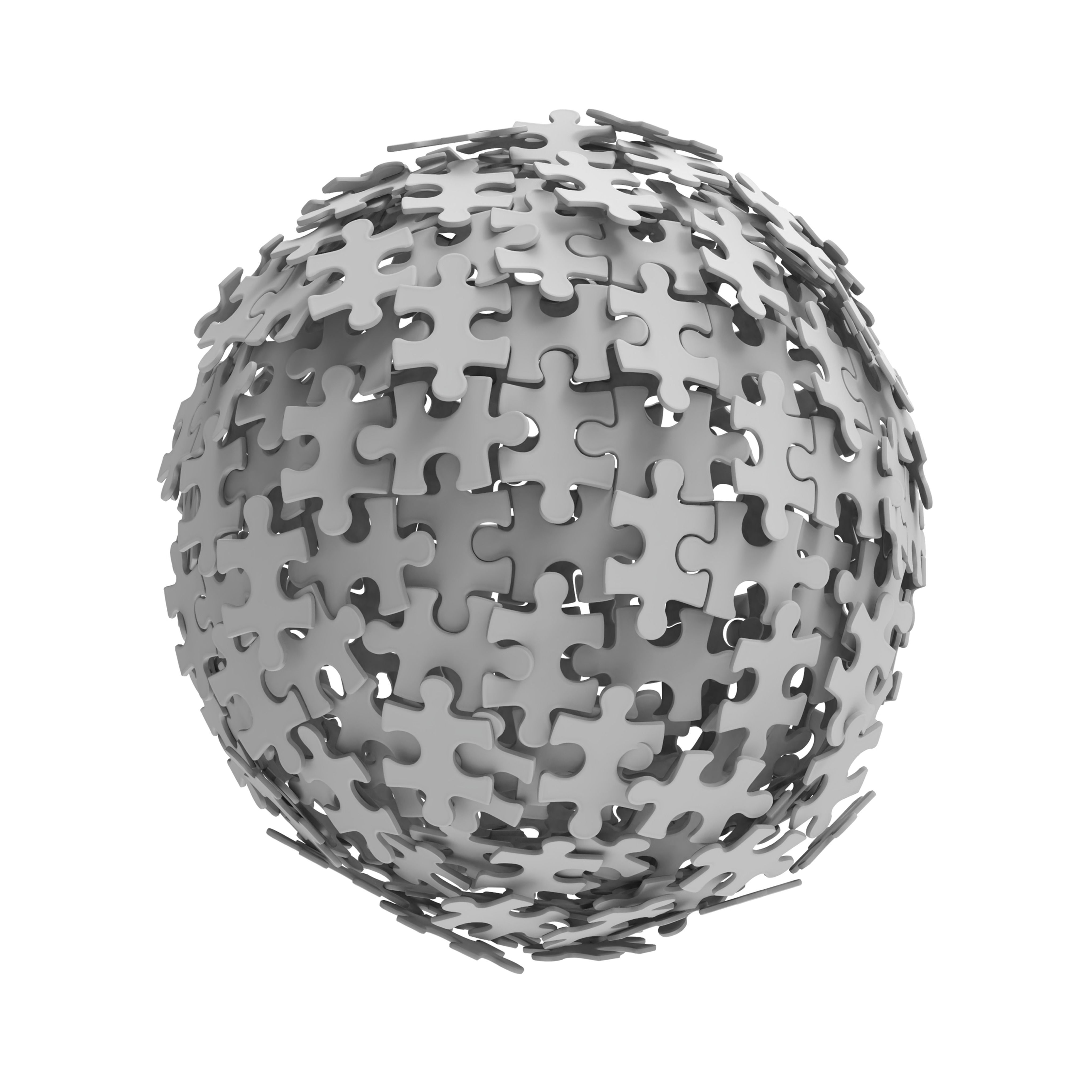 Puzzle Sphere 3D model | CGTrader