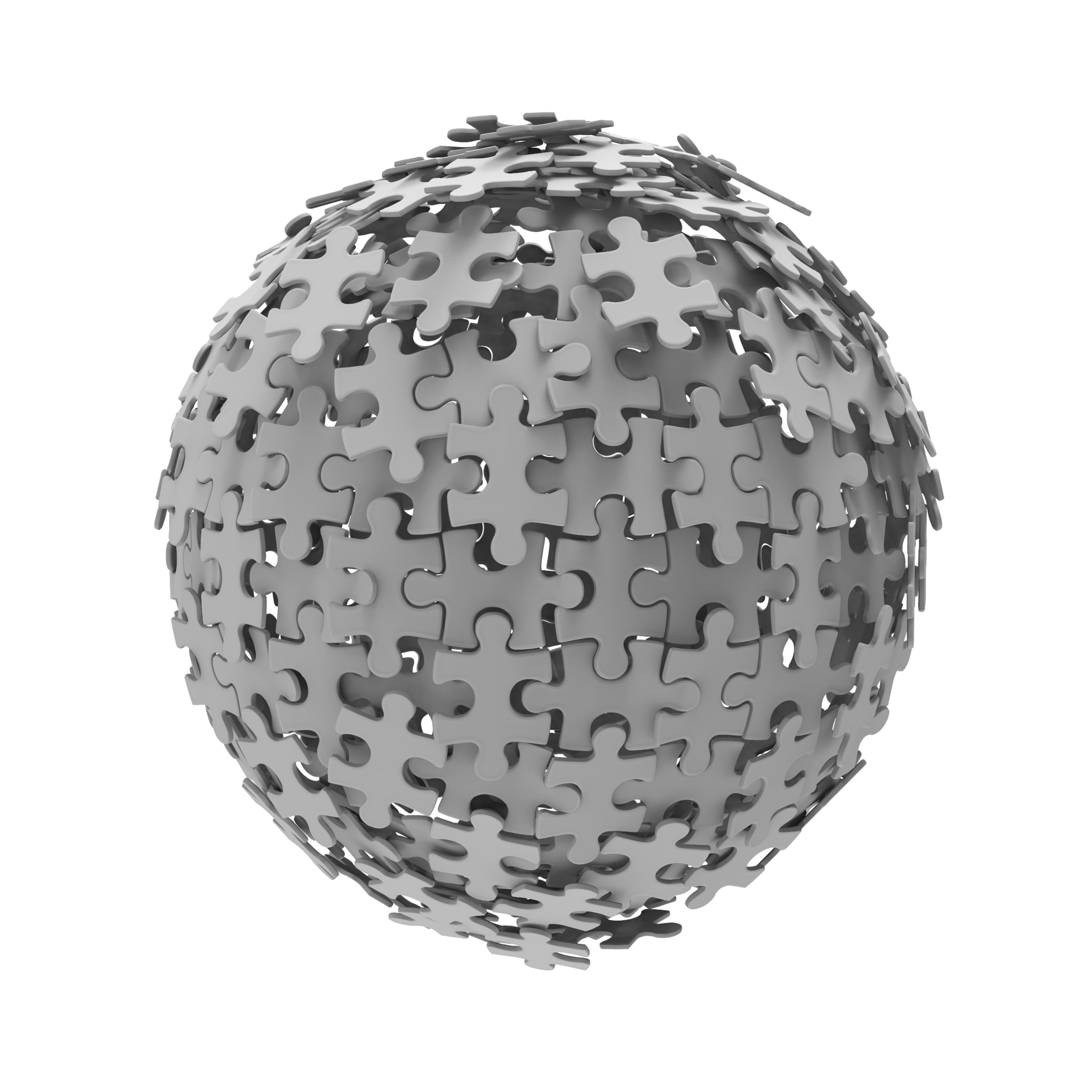 Puzzle Sphere 3D model | CGTrader