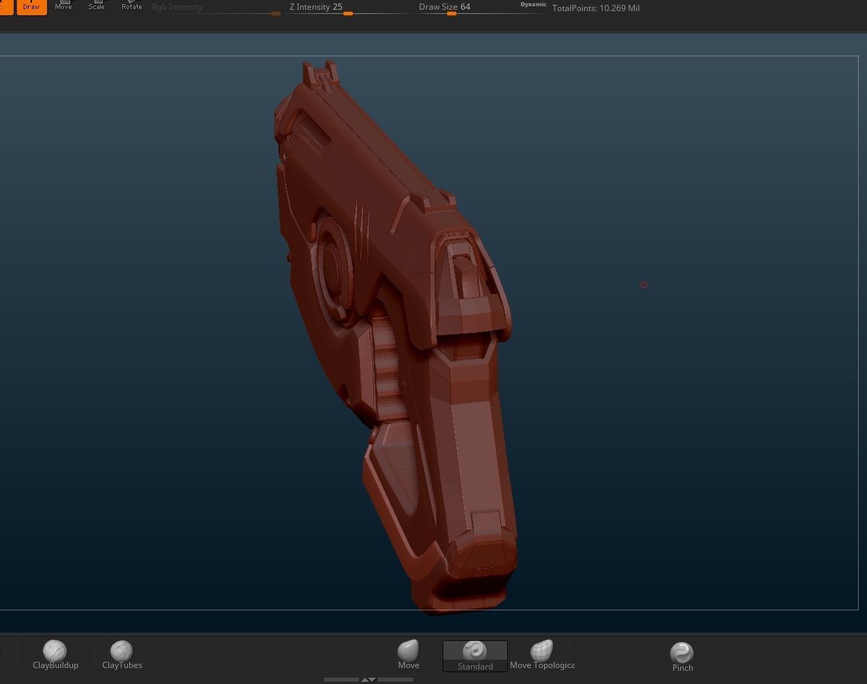 Tracer Gun 3D model | CGTrader