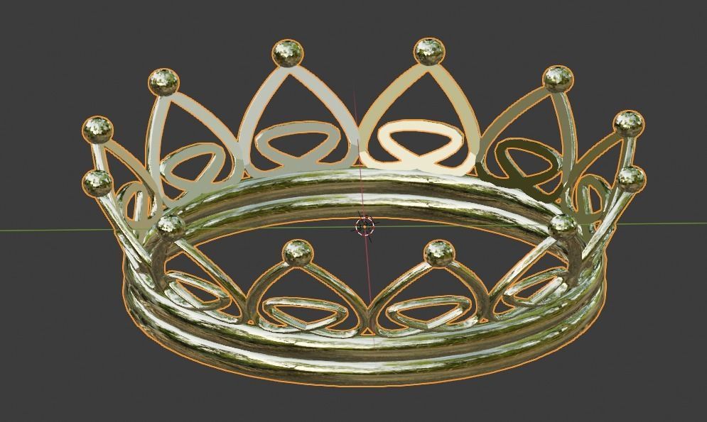 Unisex Crown 3D print model | CGTrader