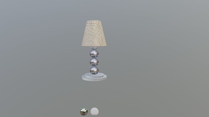 Modern night lamp 3D model | CGTrader