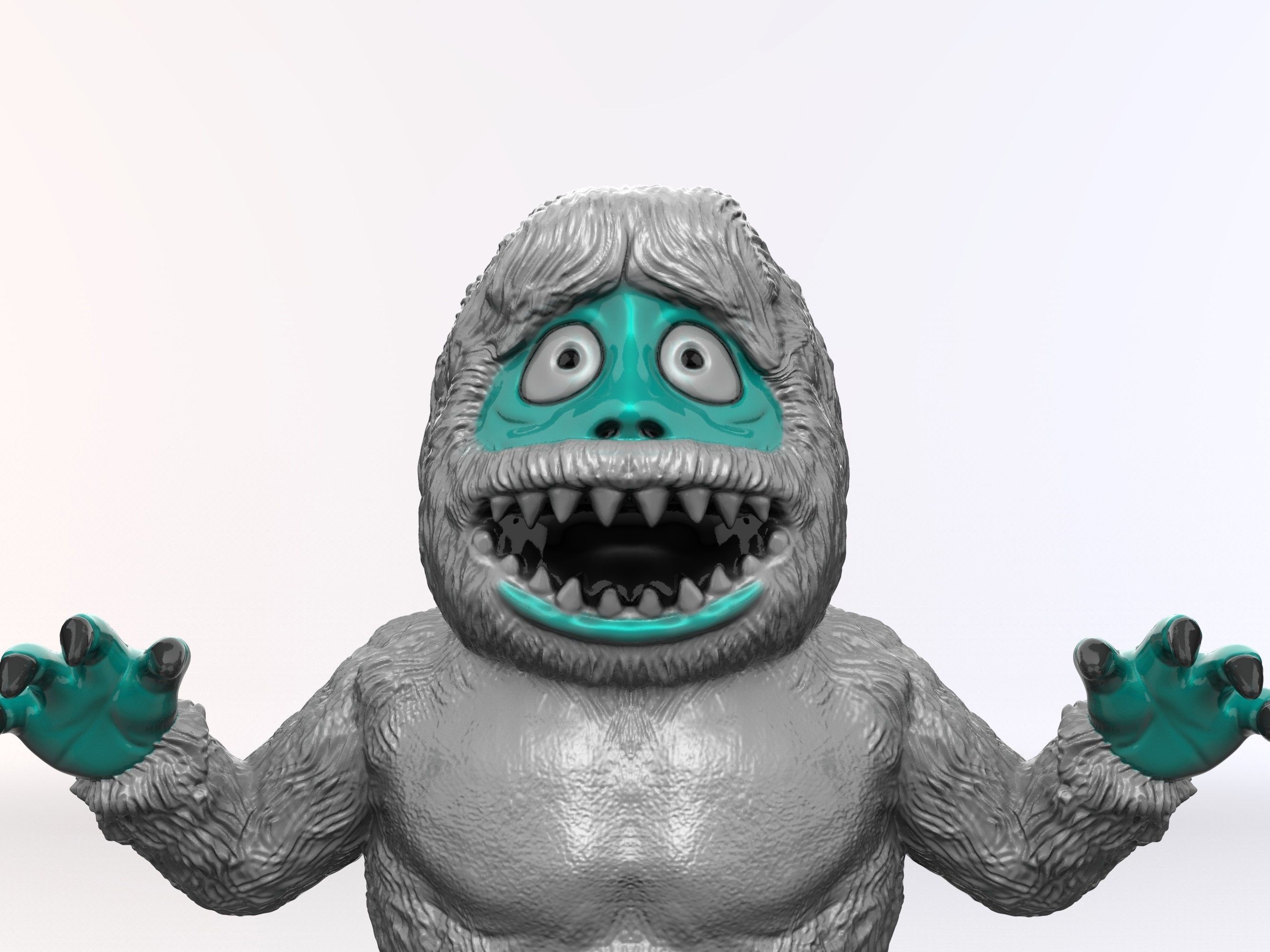 Bumble The Abominable Snow monster of the North 1964 3D model 3D ...
