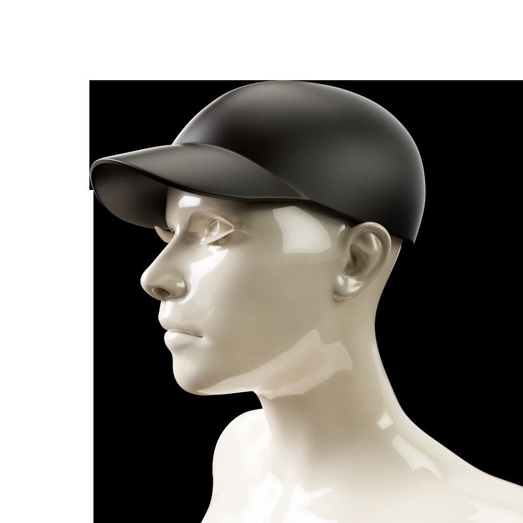 Baseball Cap 3D model 3D printable | CGTrader