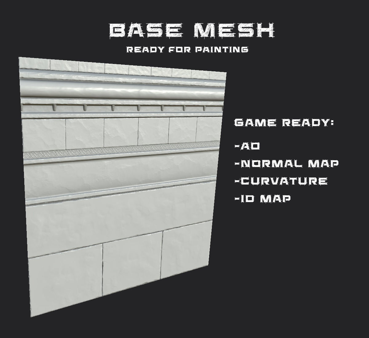 3D model Trim Sheets VR / AR / low-poly | CGTrader