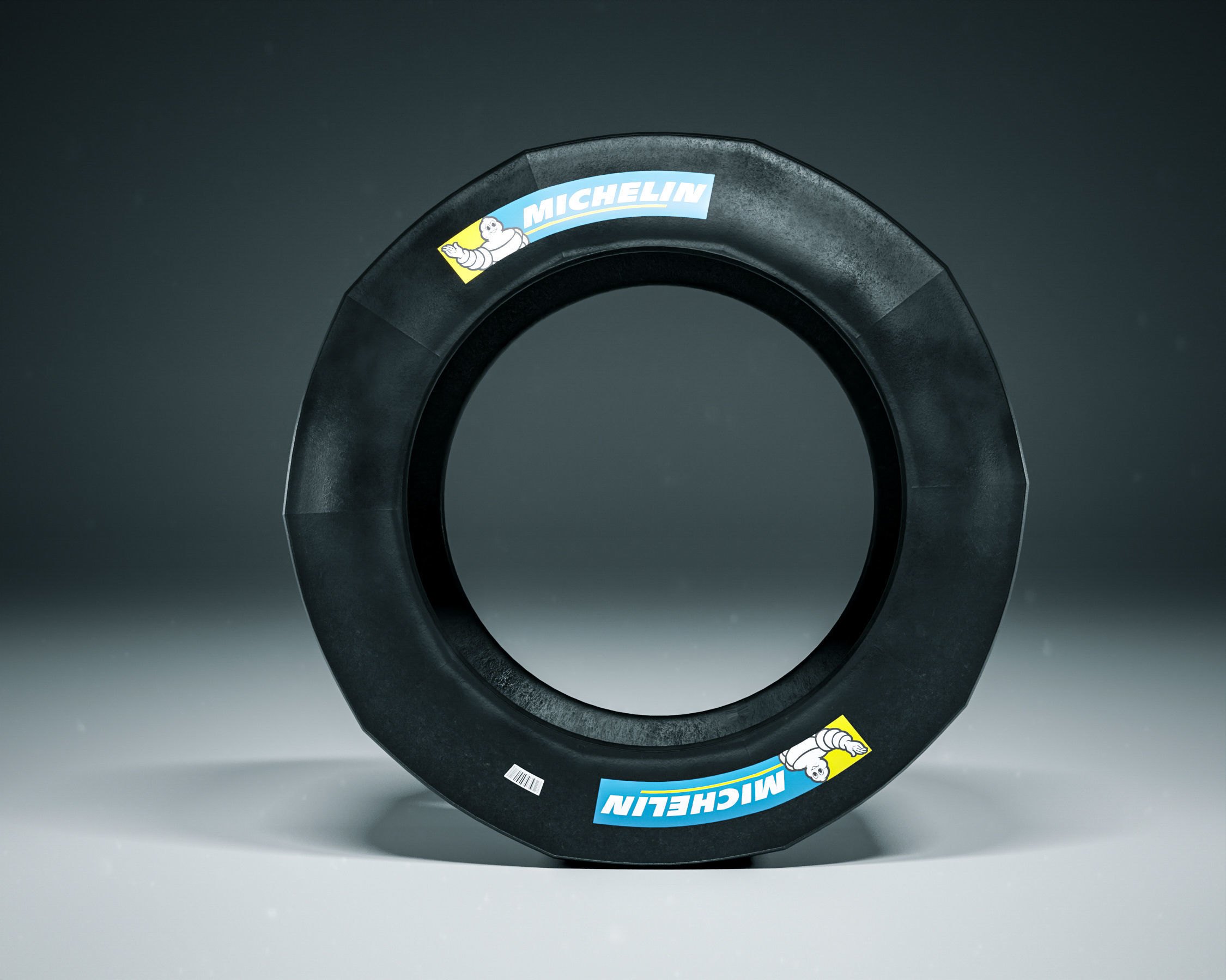Michelin Racing Slick Tires 3D model | CGTrader