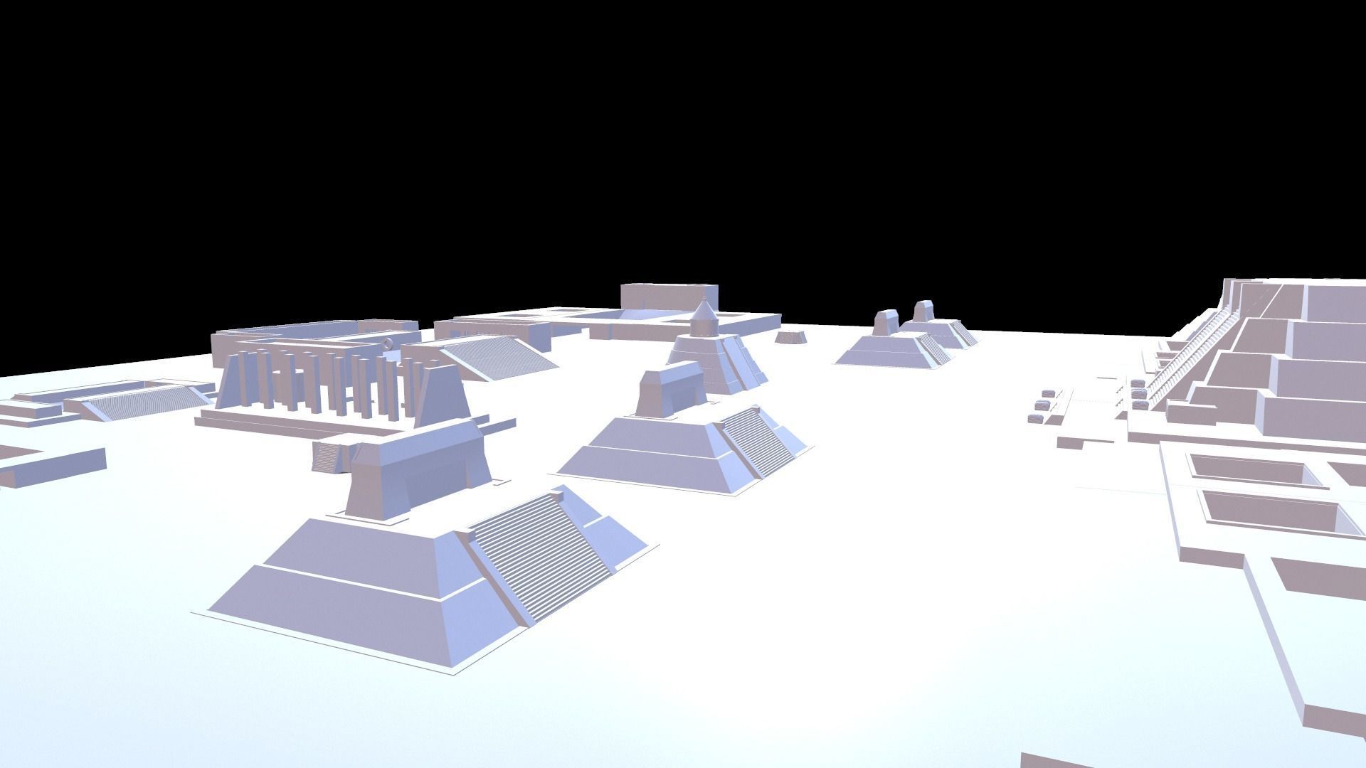 TENOCHTITLAN CITY - TEMPLO MAYOR 3D model 3D printable | CGTrader