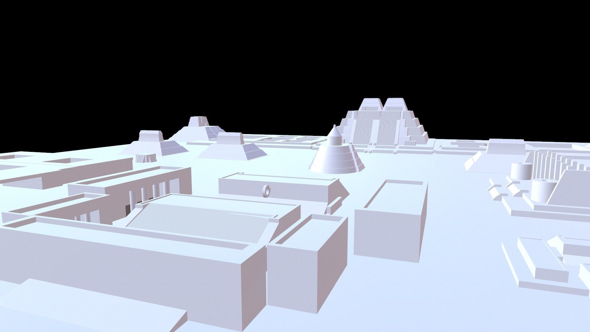 TENOCHTITLAN CITY - TEMPLO MAYOR 3D model 3D printable | CGTrader