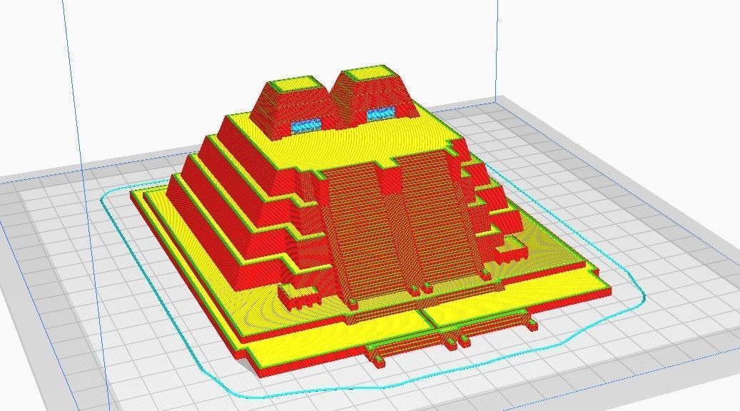 TENOCHTITLAN CITY - TEMPLO MAYOR 3D model 3D printable | CGTrader