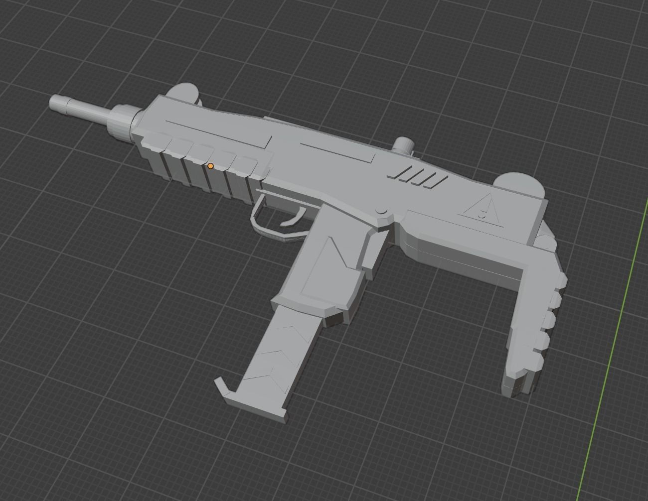 Karlson UZI Remastered free VR / AR / low-poly 3D model | CGTrader