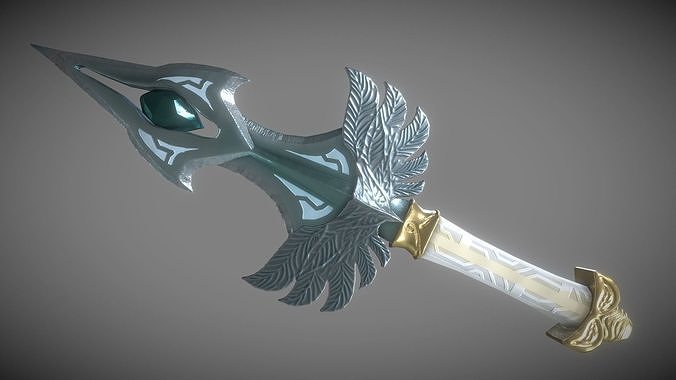 3D model Holy Dagger VR / AR / low-poly | CGTrader