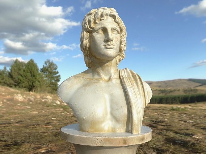 3D Alexander The Great Bust - Alejandro Magno 3D model 3D model | CGTrader