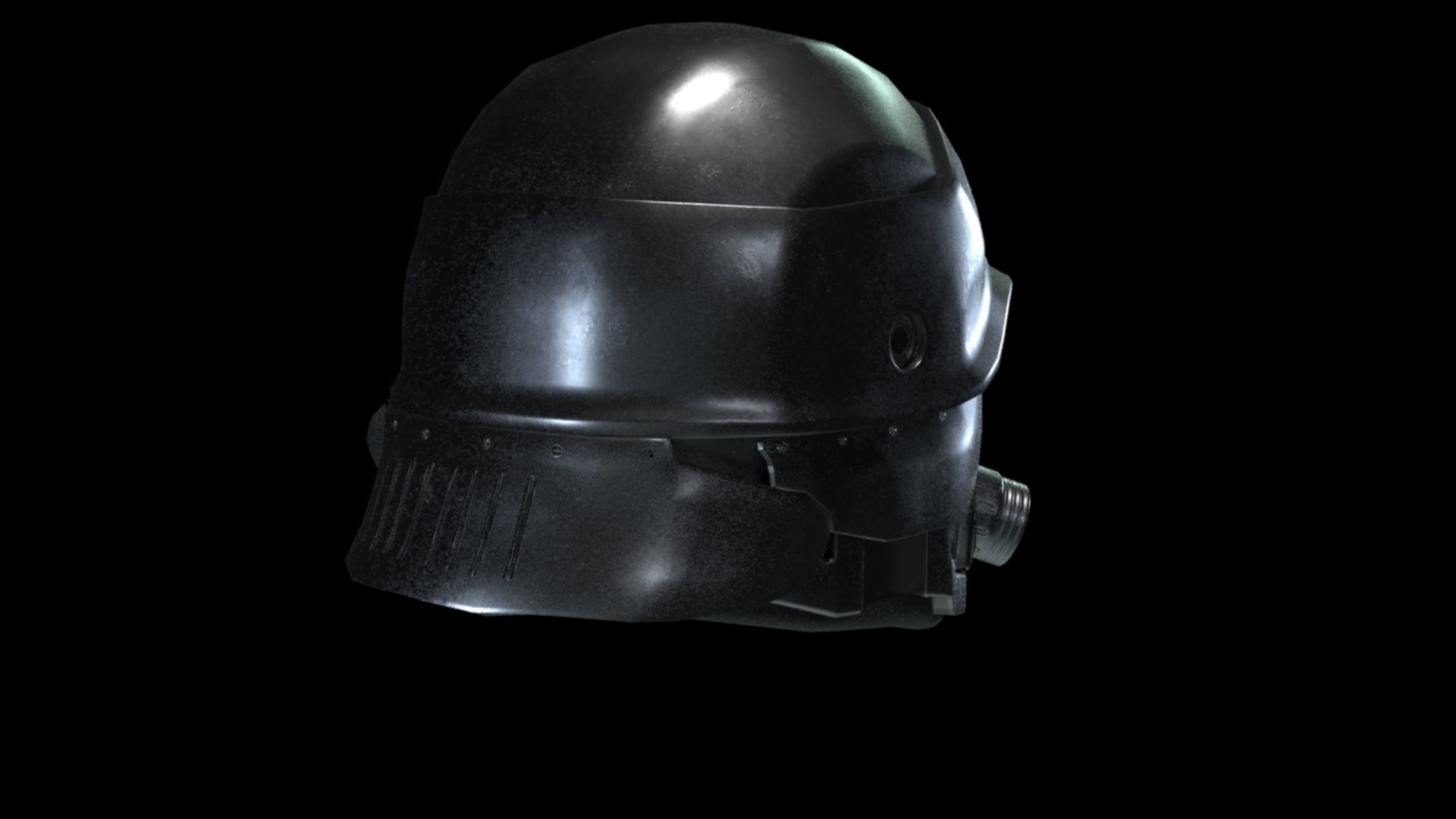 MK II Prometheus Helmet Purity 3D model | CGTrader