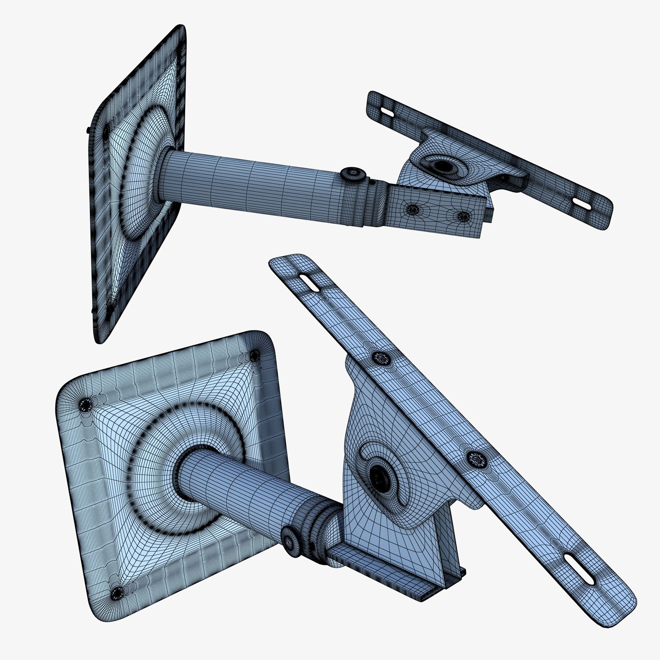 Wall Mount 3D model rigged | CGTrader