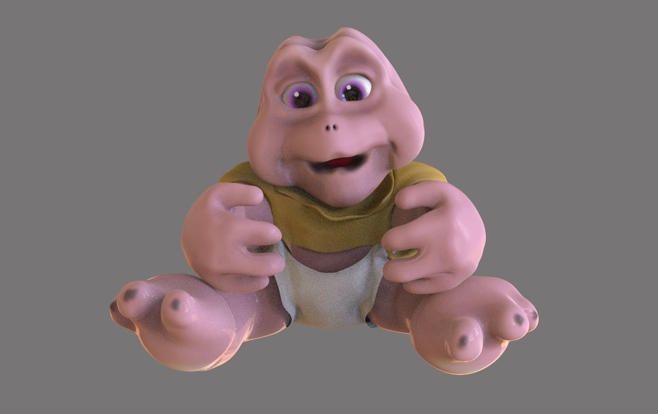 Baby Sinclair 3D model 3D printable | CGTrader