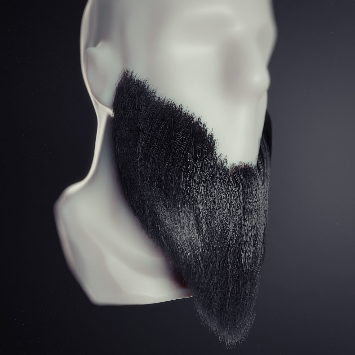 3D model Beard Blender Low Poly 6 VR / AR / low-poly | CGTrader