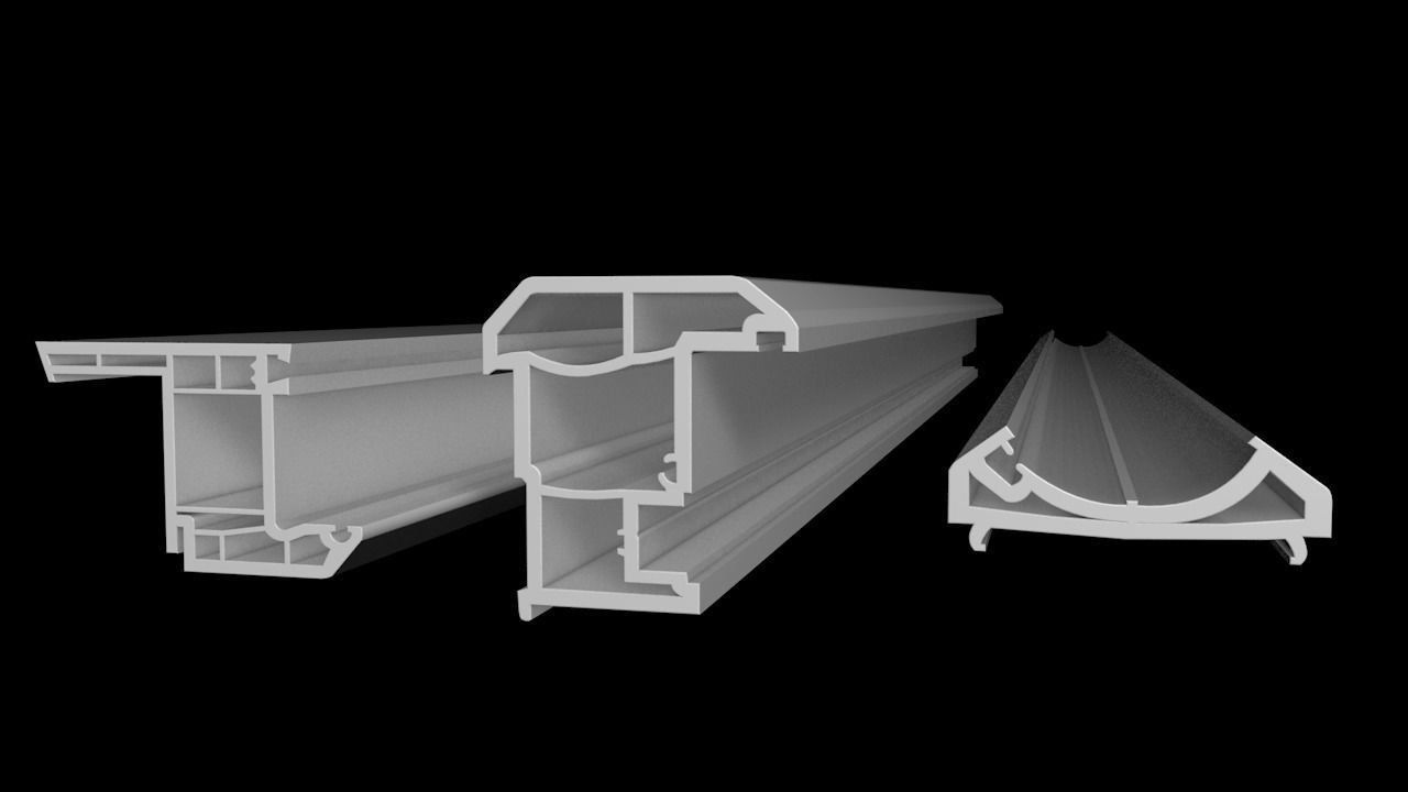 3D model UPVC window VR / AR / low-poly | CGTrader