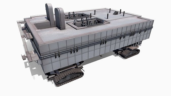 3D model Nasa Crawler VR / AR / low-poly | CGTrader