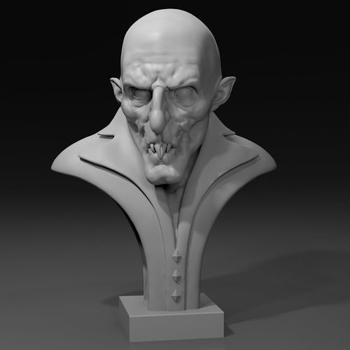 The Vampire bust of 3D model | CGTrader
