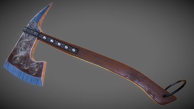 3D model Boarding Hatchet VR / AR / low-poly | CGTrader