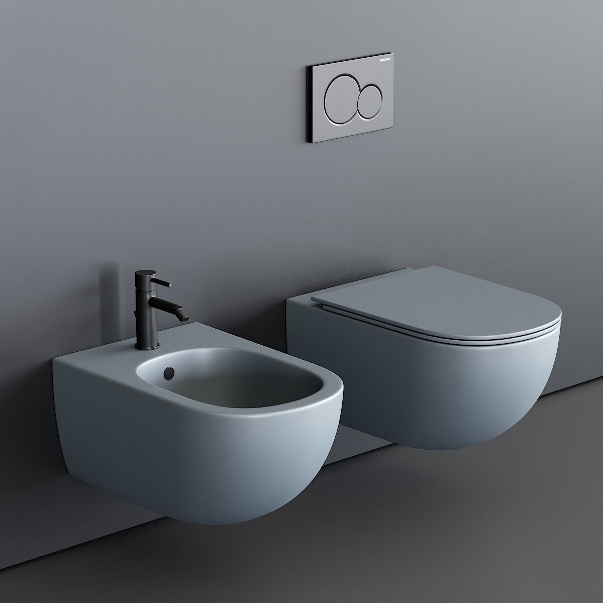 Nic Design Pin Wall-Hung WC 3D model | CGTrader