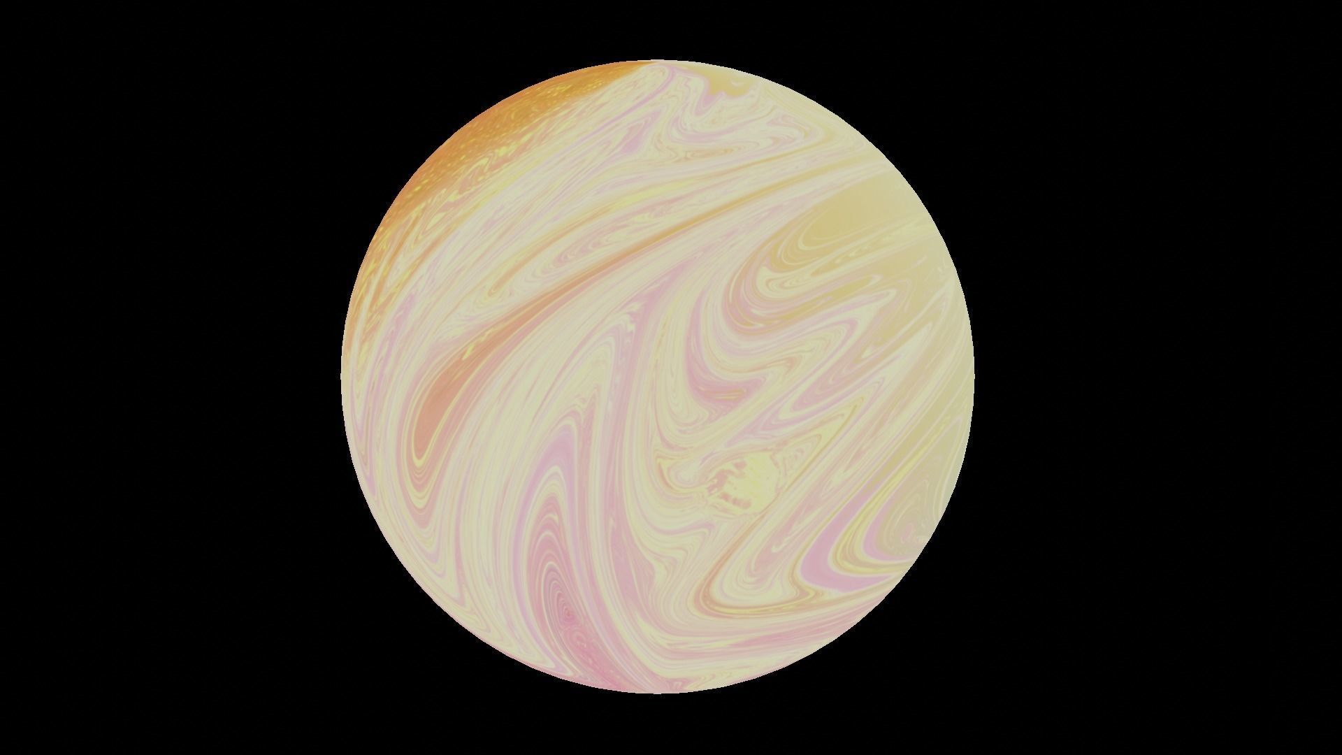 3D model HDR Panoramic Sky - 6 Alien FLUID ART VR / AR / low-poly ...