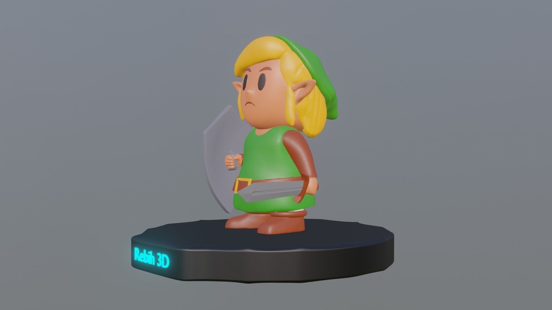 The Legend Of Zelda - Link Firgure 3D print model free 3D model 3D ...