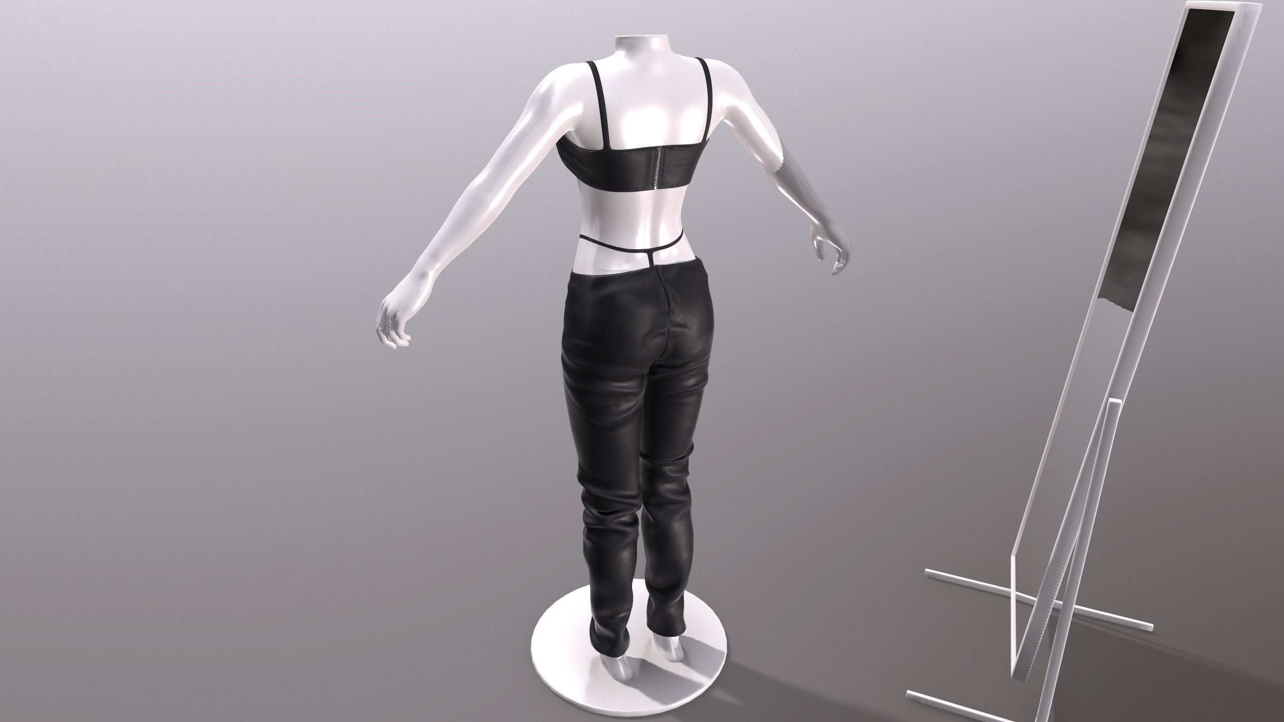 3D model Female Clothing VR / AR / low-poly | CGTrader