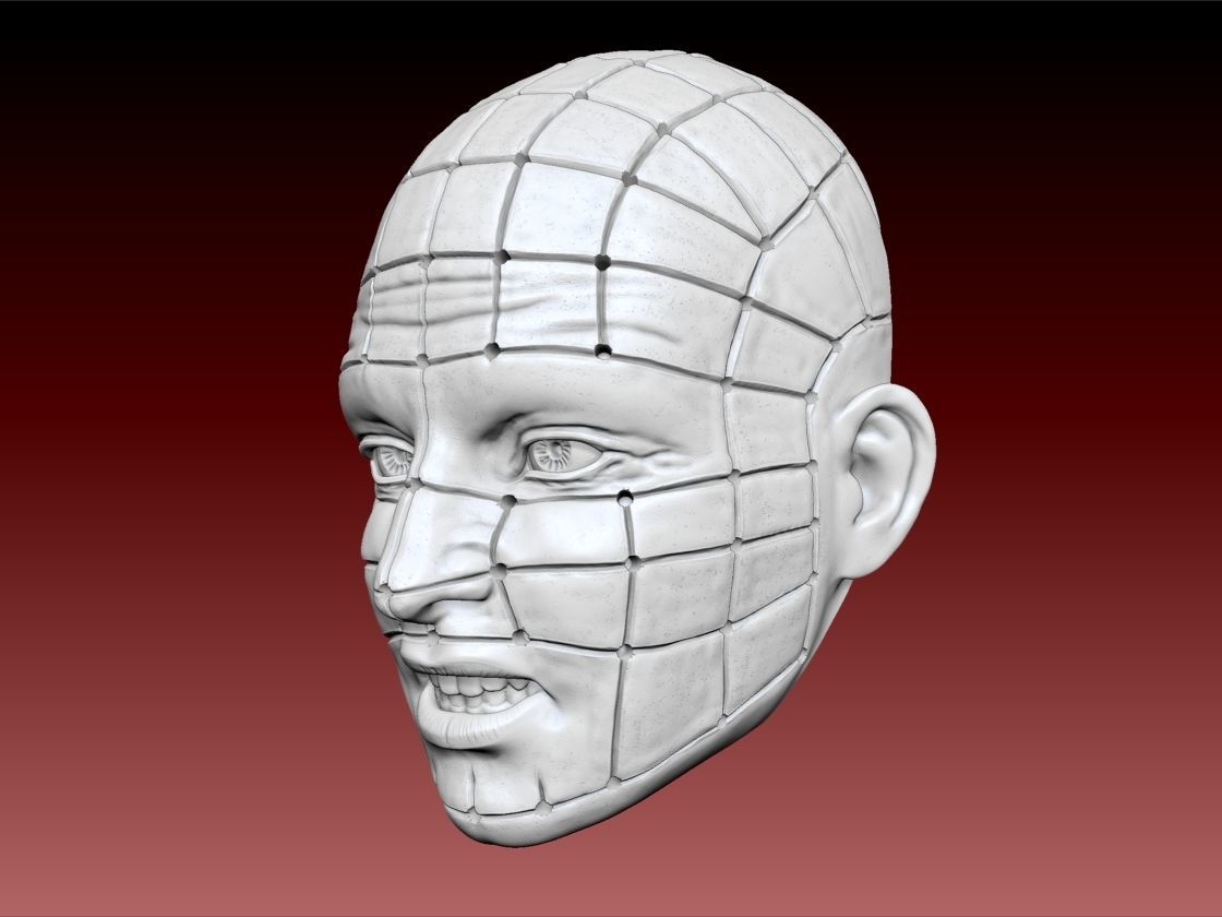 Pinhead 3D model 3D printable | CGTrader