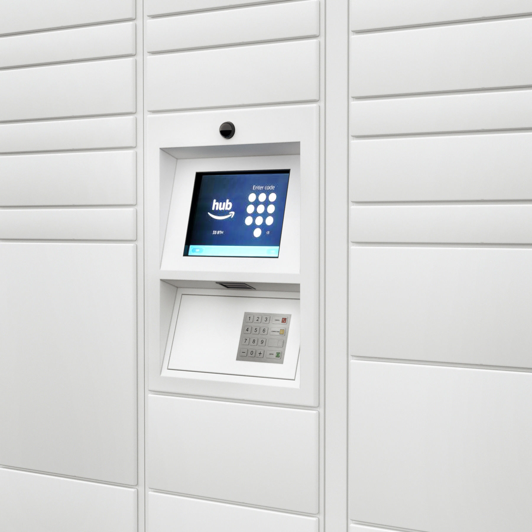 Amazon Hub Apartment Locker 3D model | CGTrader