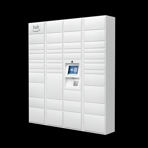 Amazon Hub Apartment Locker 3D model | CGTrader