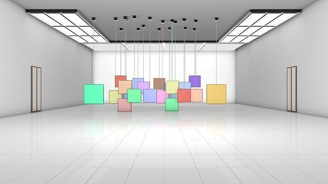 Modern Virtual Set 3D model | CGTrader