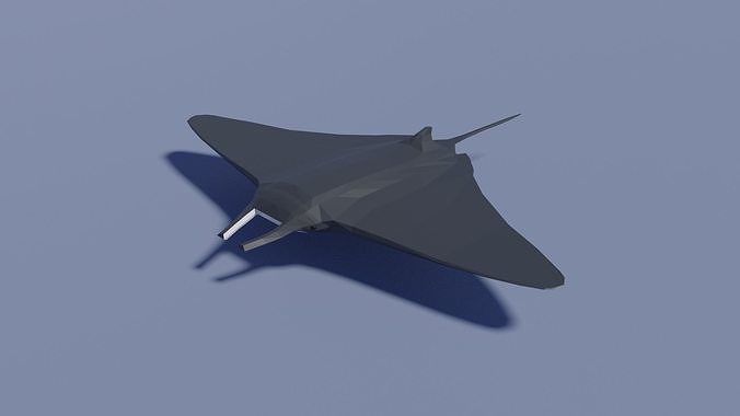 3D model Cartoon Manta Ray VR / AR / low-poly | CGTrader